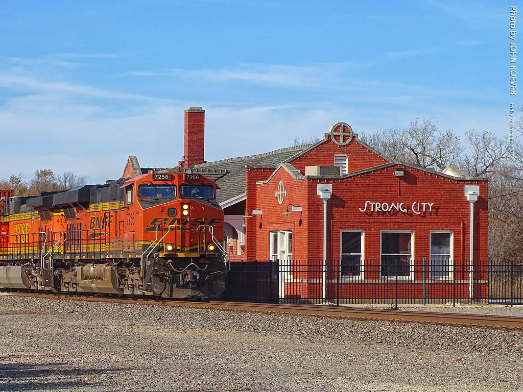 A man named Strong, Strong City, Kansas and BNSF – Thinking About ...